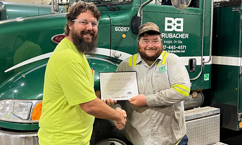 Recognition & Service Awards - Brubacher Excavating Inc.