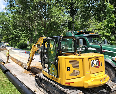 Underground Utilities - Brubacher Excavating Inc.